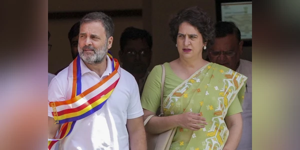 Rahul, Priyanka extend greetings to nation on occasion of 77th Republic ...