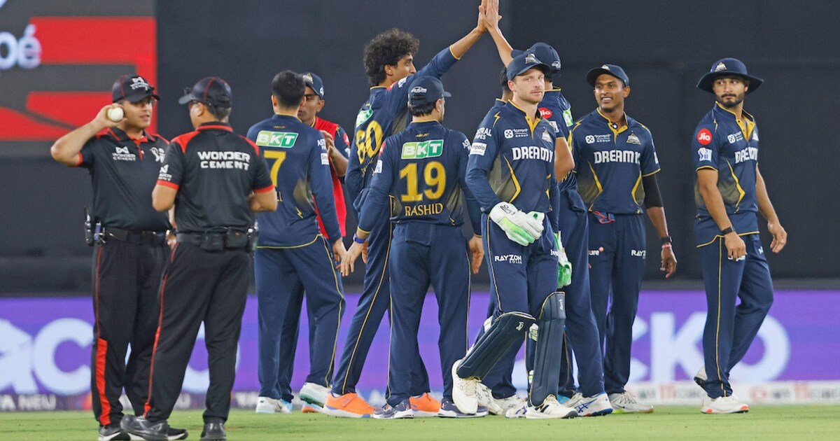 GT vs RR HIGHLIGHTS IPL 2025: GT go top of the table with 58-run win vs ...