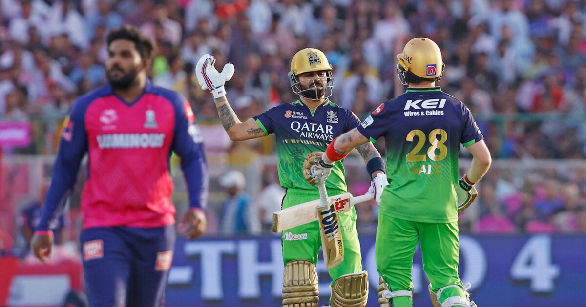 RR vs RCB HIGHLIGHTS IPL 2025: Salt-Kohli shine as RCB downs RR in Jaipur | IPL 2025 - Business ...