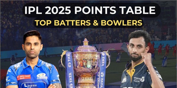 IPL 2025 points table: Updated team rankings; Orange, Purple cap ...