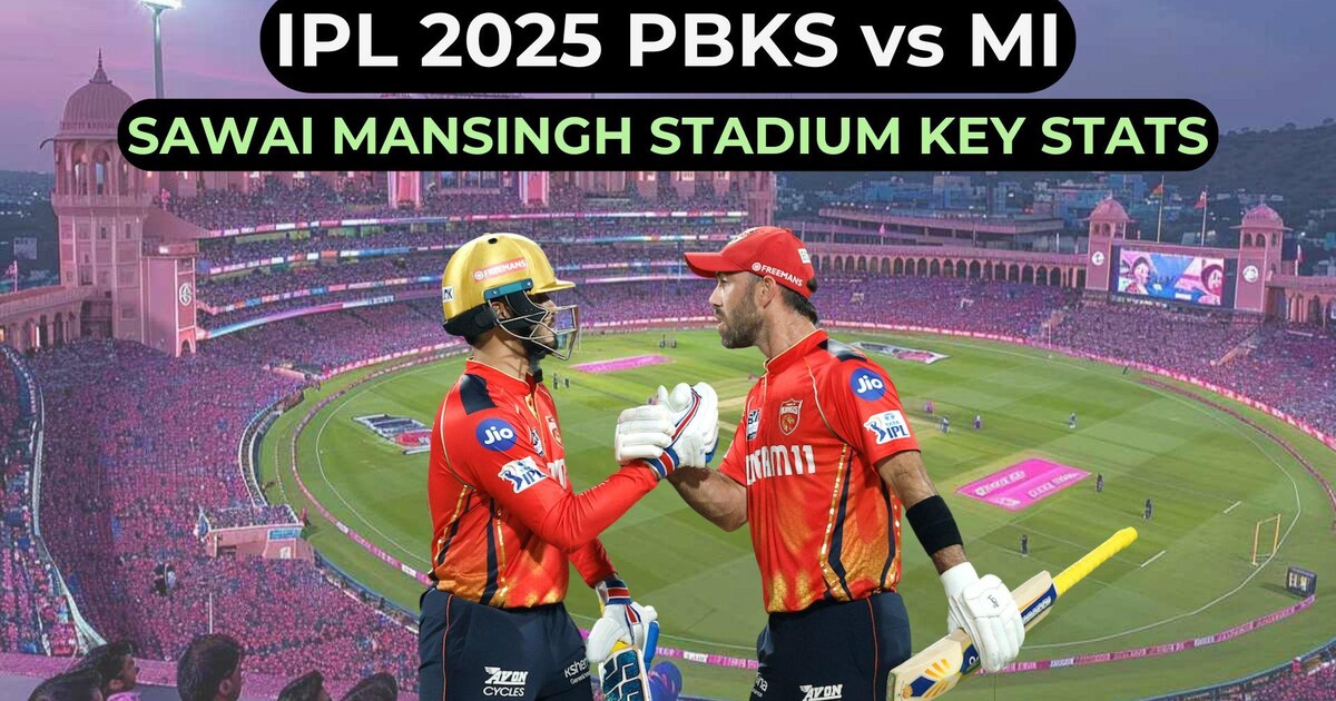 IPL 2025: PBKS vs MI pitch report, highest score, Jaipur stadium stats ...
