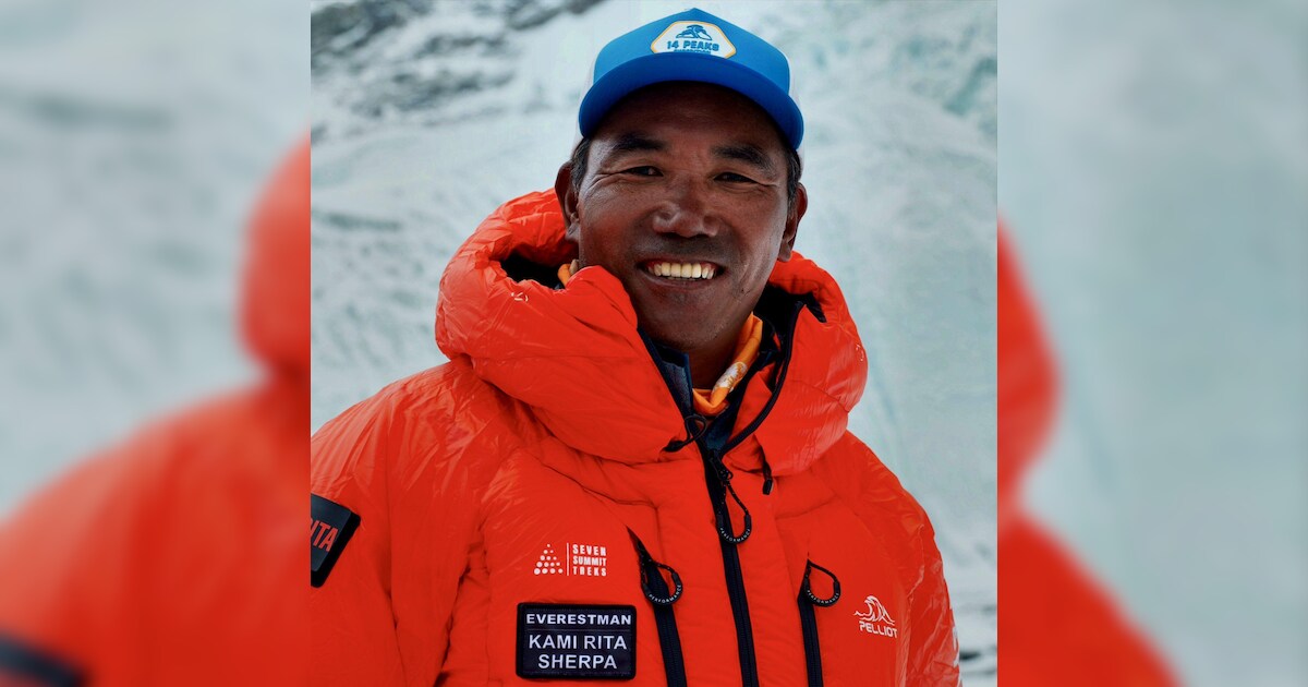 Nepalese Sherpa Kami Rita scales Everest for 31st time, breaks own ...