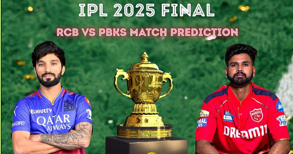 IPL 2025 Final prediction: Who will win RCB vs PBKS match on June 3 ...