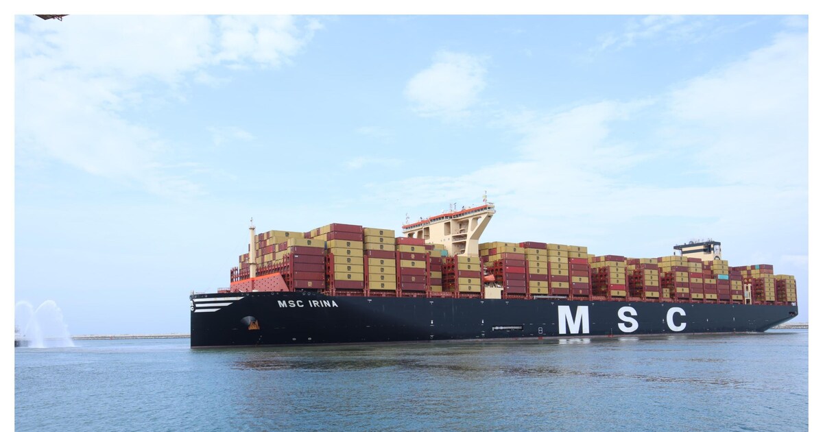 World's largest container ship docks at Vizhinjam International Seaport ...