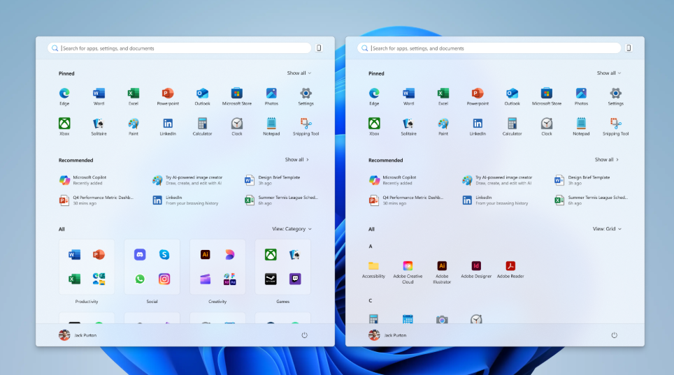 Microsoft debuts revamped Start Menu for Windows 11: Check new features ...
