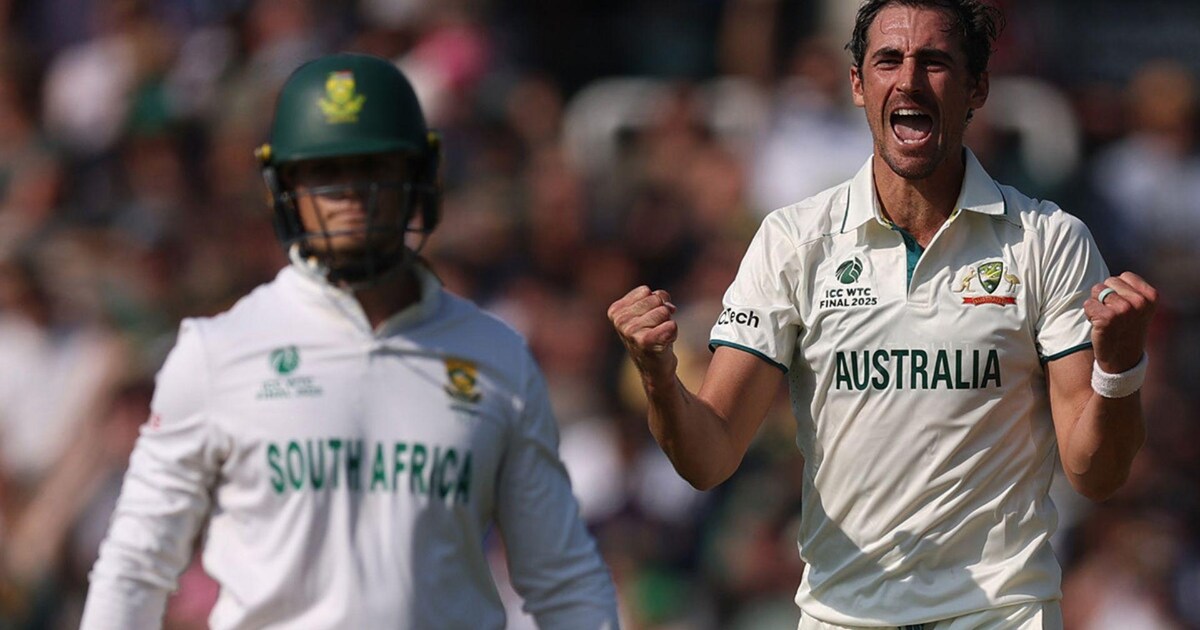 SA vs AUS HIGHLIGHTS ICC WTC 2025 Final: AUS pacers strike hard; SA 43/ ...