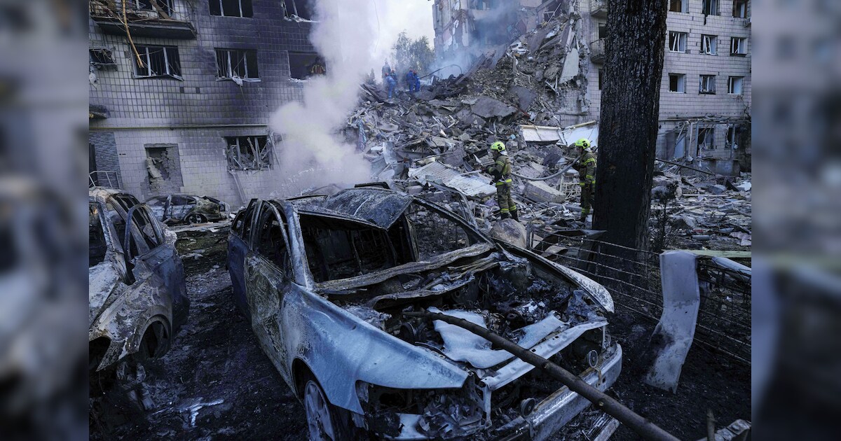 Russia launches airstrike on Kyiv hours before talks on support for ...