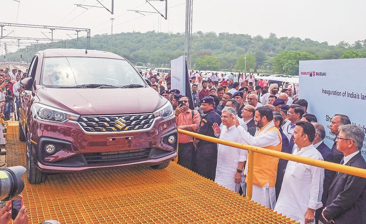 Maruti to set up in-plant rly siding at Kharkhoda facility in 3-4 years ...