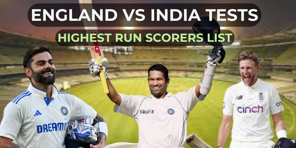 Who tops the run charts in the India vs England Test series since 1932 ...