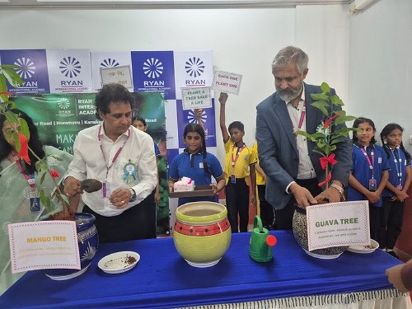 Ryan International Academy and Rotary Club Plant 1,200 Saplings Across ...