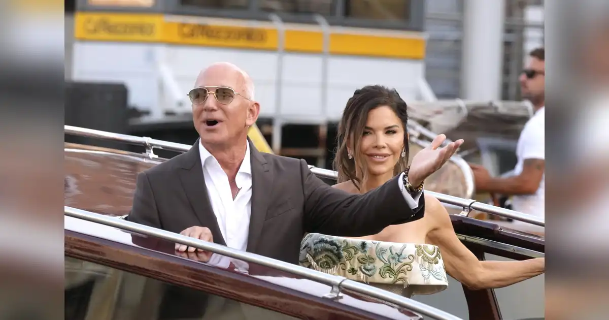 Jeff Bezos and Lauren Sánchez tie the knot in star-studded Venice wedding | World News ...