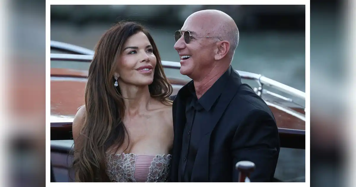 'Kisses yes, Bezos no': Protests erupt in Venice over Bezos wedding ...