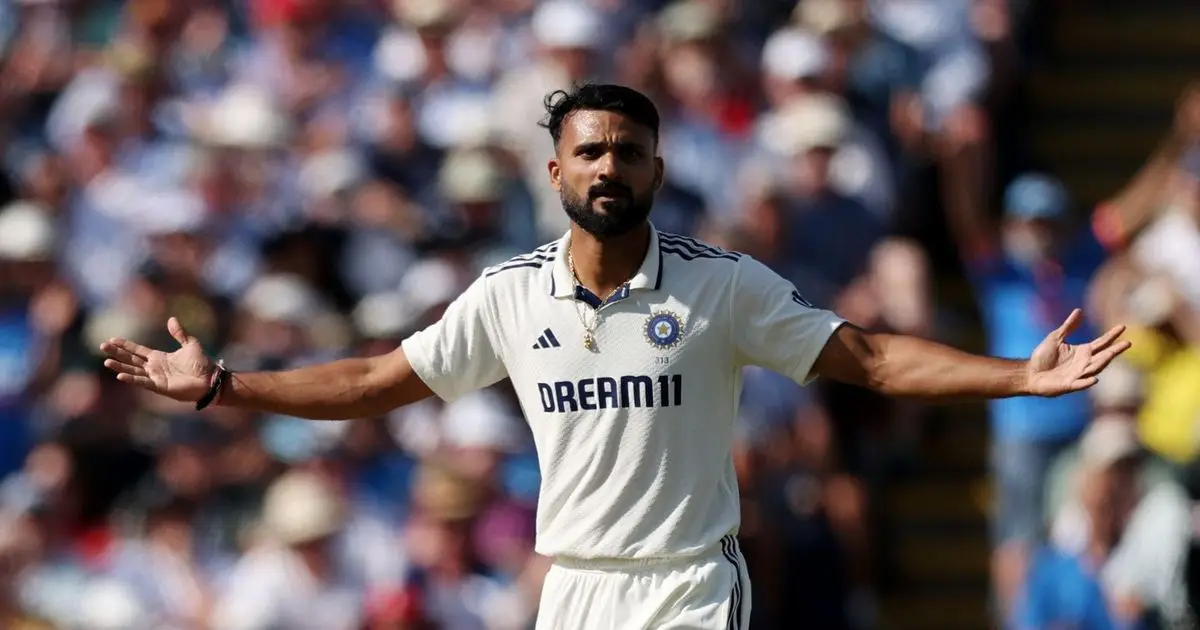 Akash Deep ruled out of Manchester test against England, confirms Gill ...