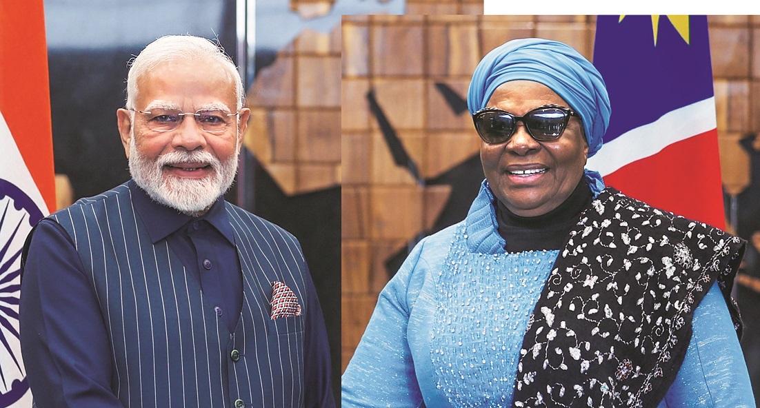 PM Modi holds talks with Namibia President; digi tech, defence in focus ...
