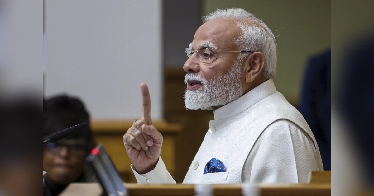 PM Modi highlights job creation through welfare, manufacturing push ...