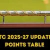 ICC World Test Championship 2025-27 points table after WI vs AUS 3rd ...