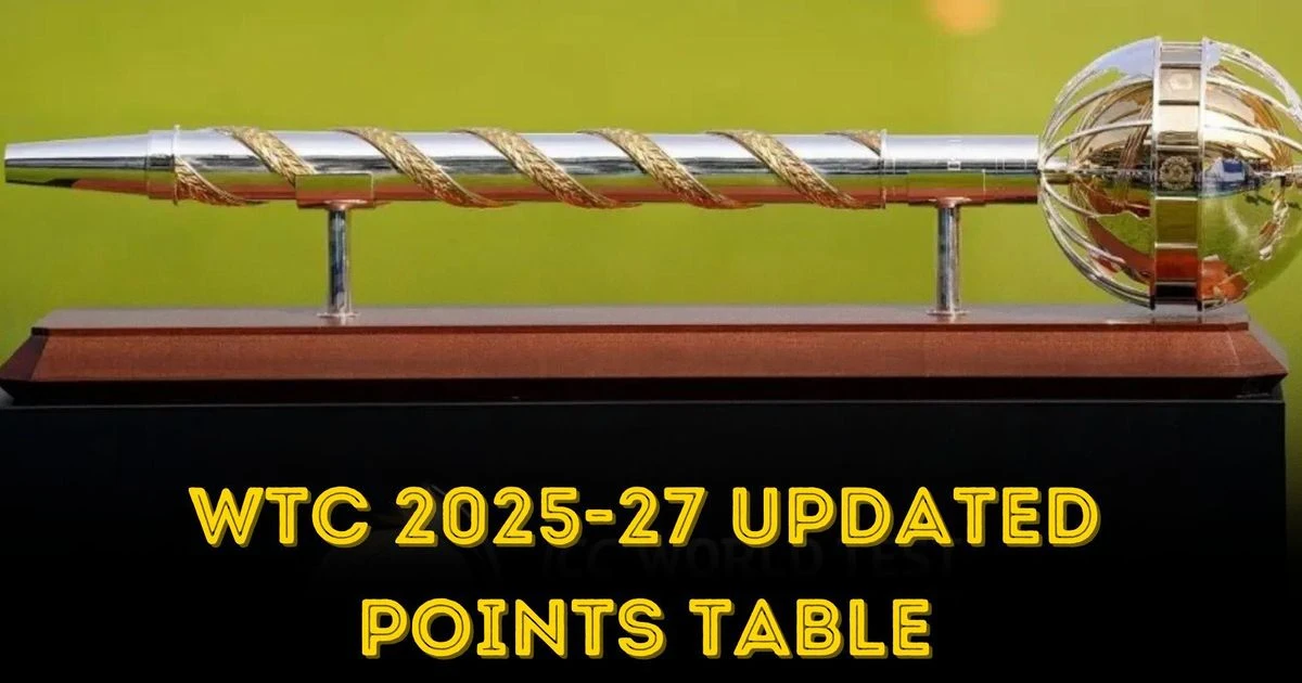 ICC World Test Championship 2025-27 points table after WI vs AUS 3rd ...