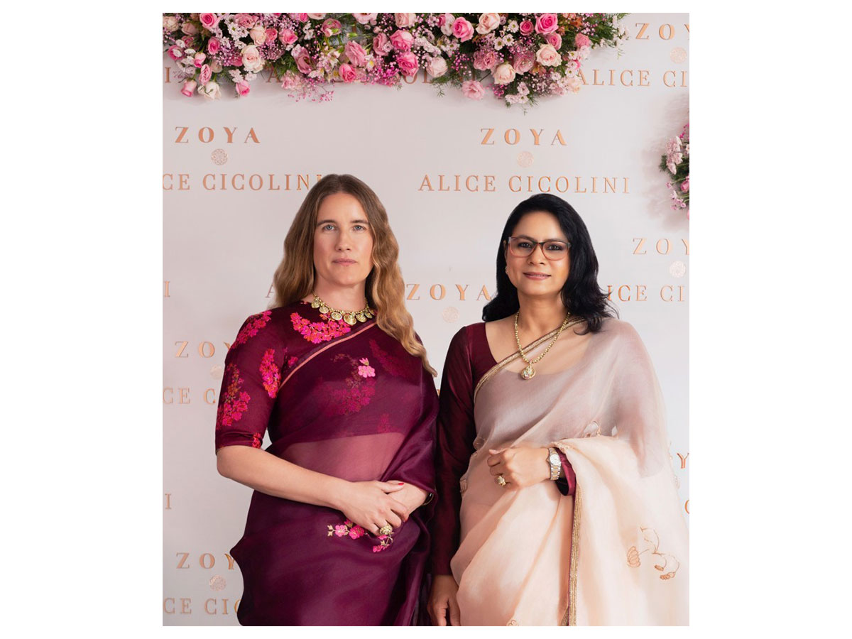 A first-of-its-kind in Indian Luxury: Zoya and Alice Cicolini Craft a ...