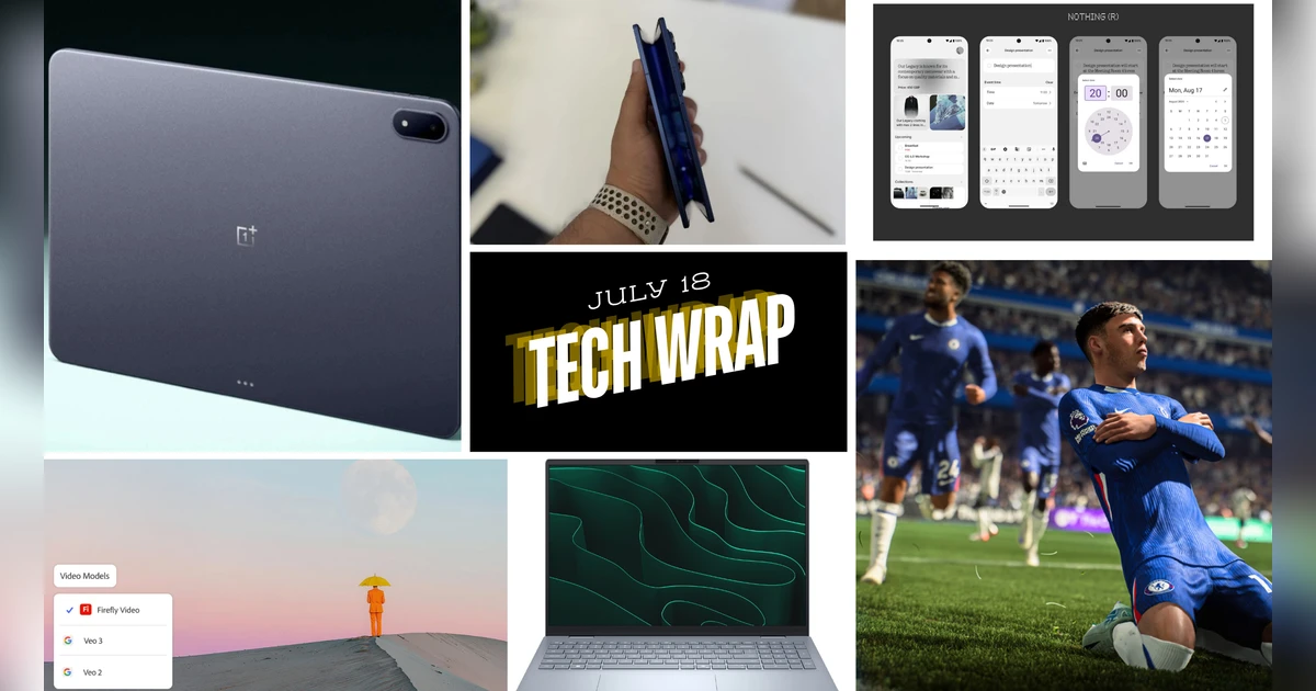 Tech Wrap July 18: Dell Alienware laptops, OnePlus Pad 3, EA Sports FC ...