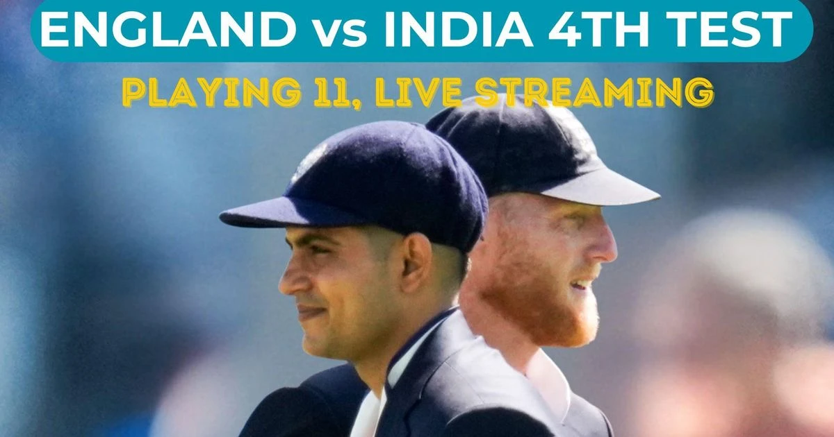 England vs India 4th Test Playing 11, live toss time, ENG vs IND ...