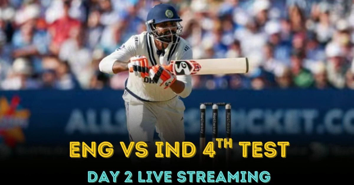 ENG vs IND 4th Test live streaming: Where to watch Day 2 live for free ...