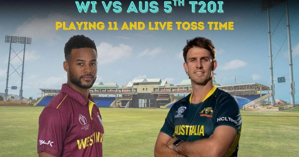 West Indies vs Australia 5th T20 playing 11, live toss time and ...