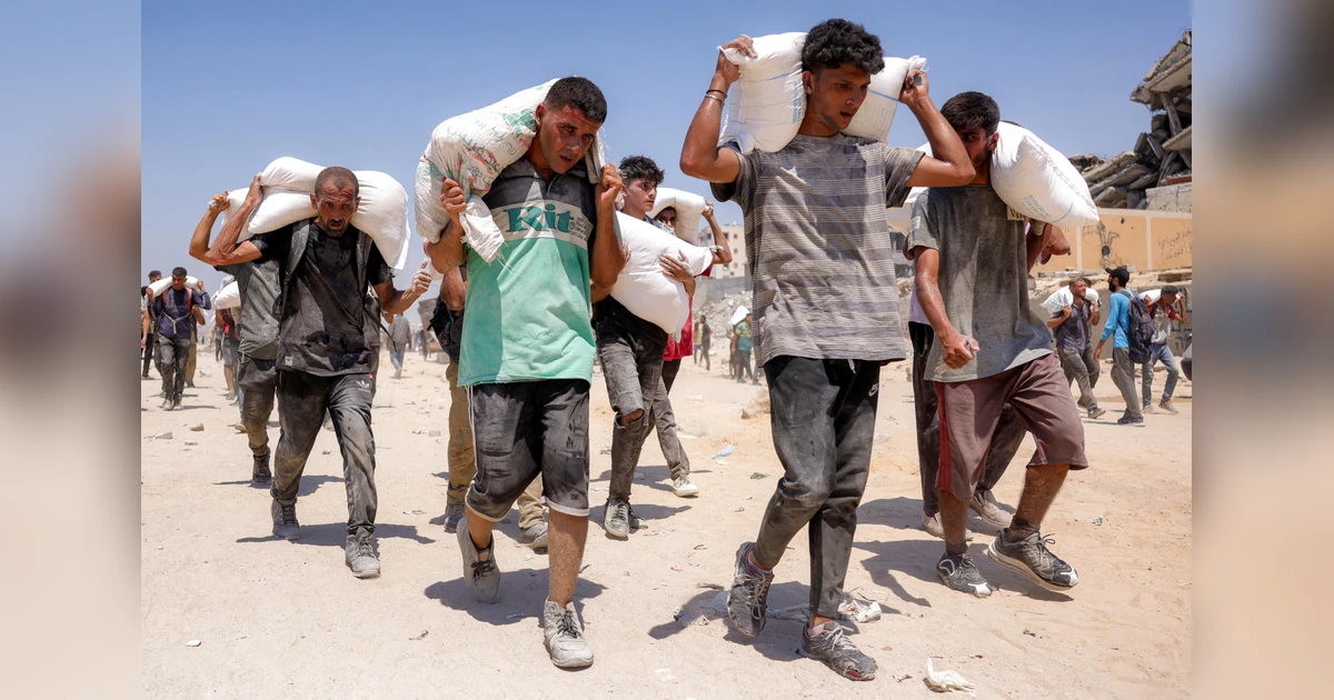 Israel airdrops 161 food aid packages in Gaza with support from 9 ...