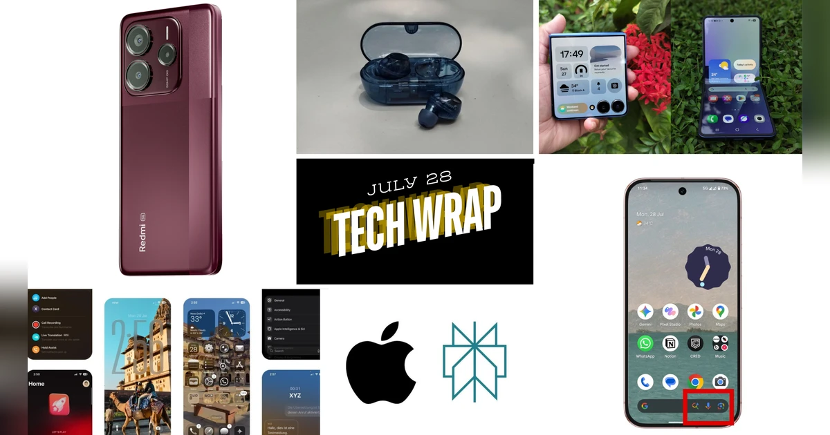 Tech Wrap July 28: Redmi Redmi Note 14 SE, Perplexity's Mac app, AI ...