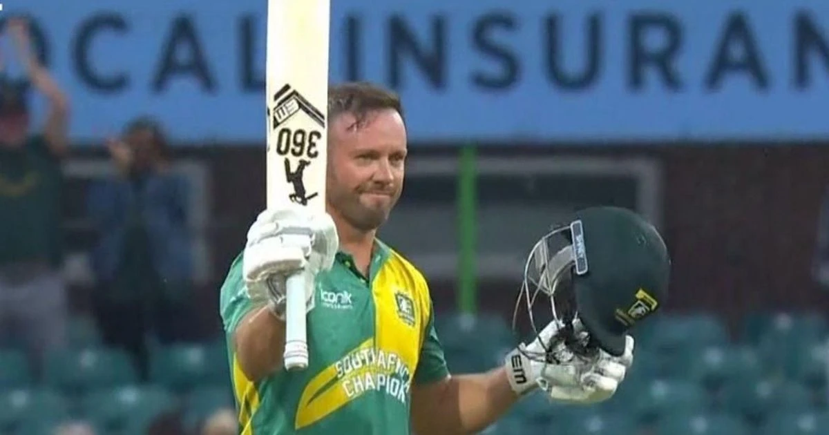 PAK champions vs SA champions Highlights, WCL 2025: AB de Villiers' 100 ...