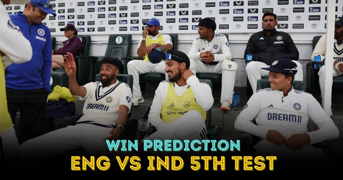 IND vs ENG 5th Test win prediction: Who will emerge victorious at Oval ...