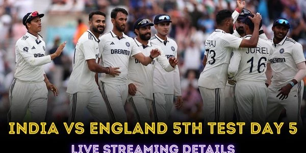 ENG vs IND 5th Test: How to watch live streaming of Day 5 action for ...