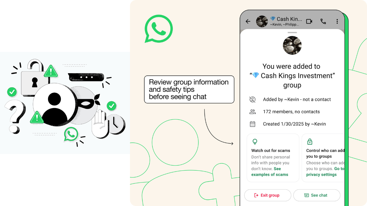 WhatsApp's new 'Safety Overview' warns against group chat scams: What's ...