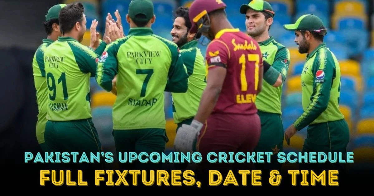 Upcoming cricket matches of Pakistan: T20Is and ODIs full schedule ...