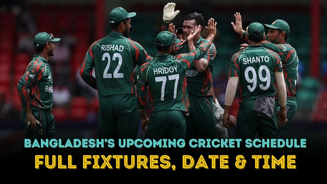 Upcoming cricket matches of Bangladesh: T20Is and ODIs full schedule ...
