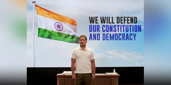 Rahul Gandhi accuses ECI of colluding with BJP to carry out vote theft | Politics News ...