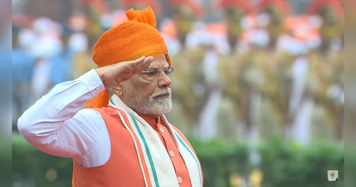 PM delivers longest-ever I-Day speech at 103 min, surpasses past ...