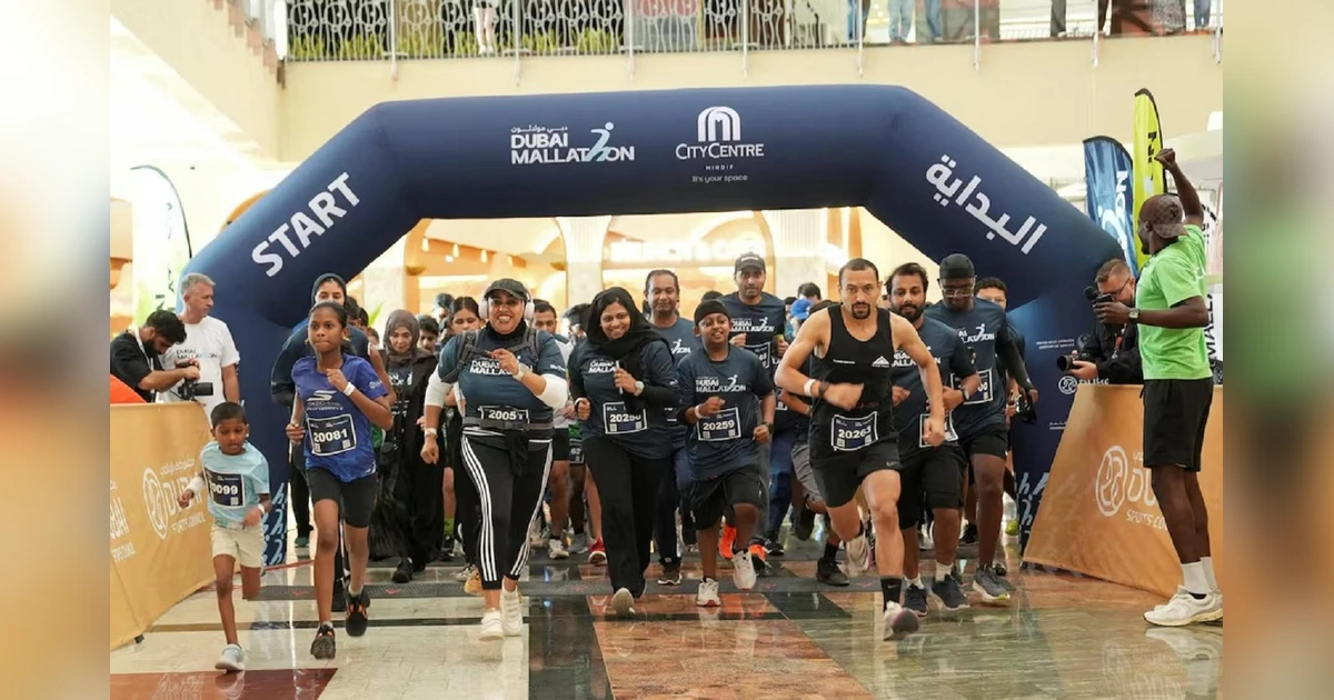 Heat no excuse at Dubai's Mallathon: Creative solution for summer ...