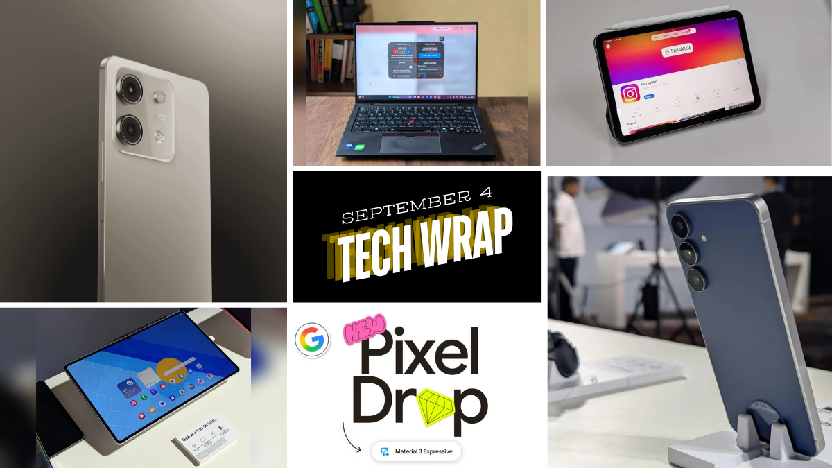 Tech Wrap Sept 4: Samsung Galaxy S25 FE, Pixel drop, Instagram on iPad | Tech News - Business ...