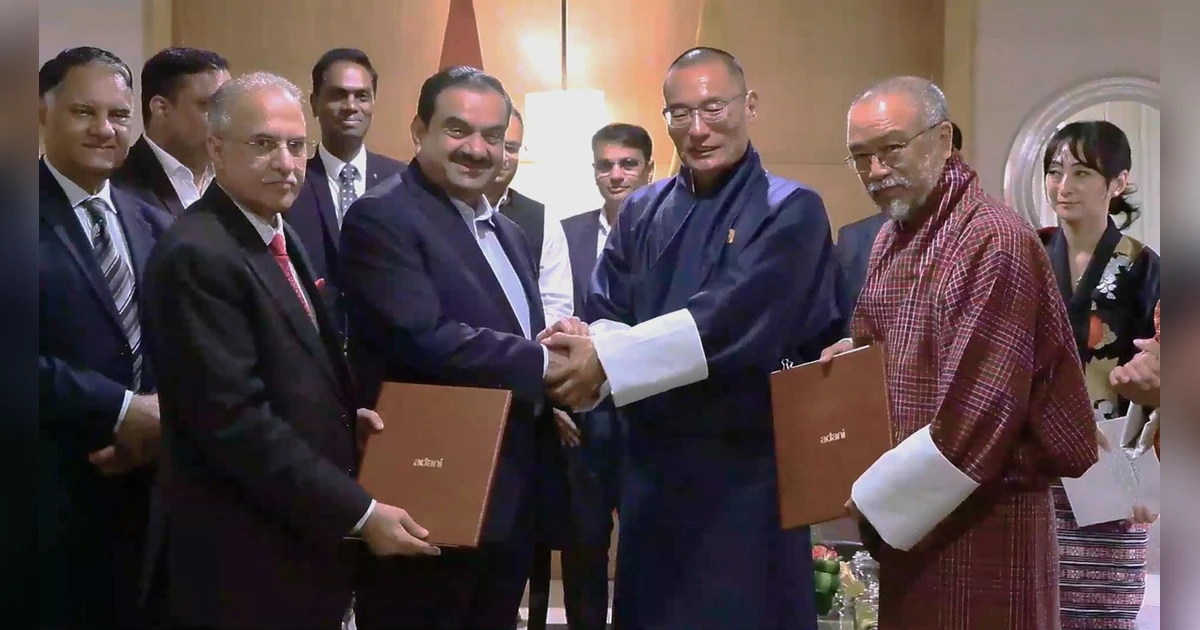 Adani Power, Druk Green to build 570 MW hydroelectric project in Bhutan ...