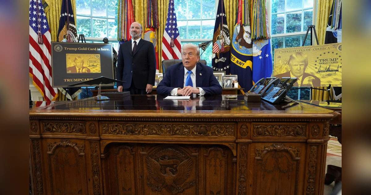 Trump launches US 'Gold Card' visa programme to attract wealthy ...