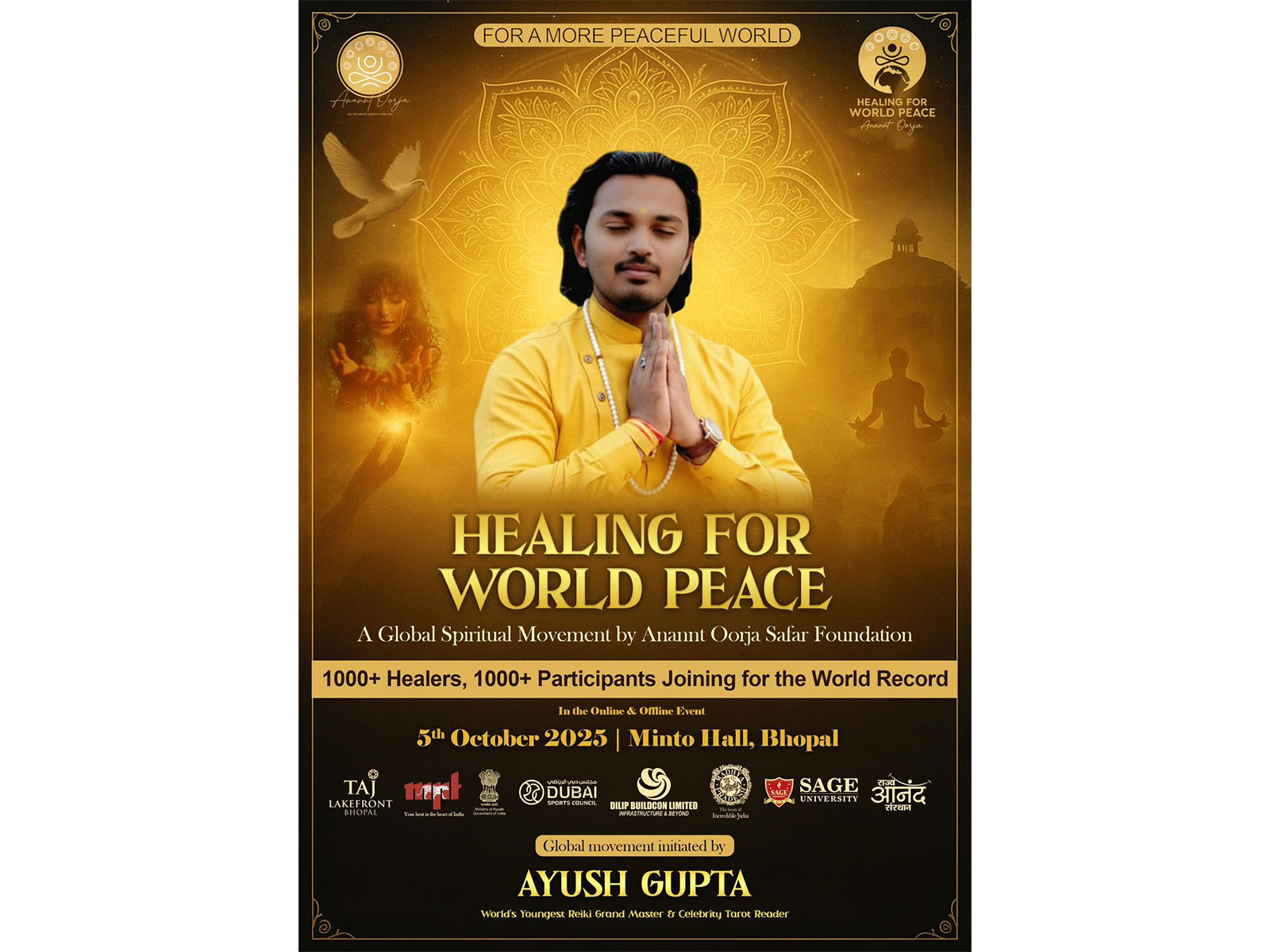 Historic Global Movement in India - "Healing for World Peace by Ayush ...