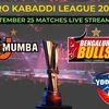 PKL 2025 live streaming: September 30 match list, timings, telecast details | Pro Kabaddi League ...