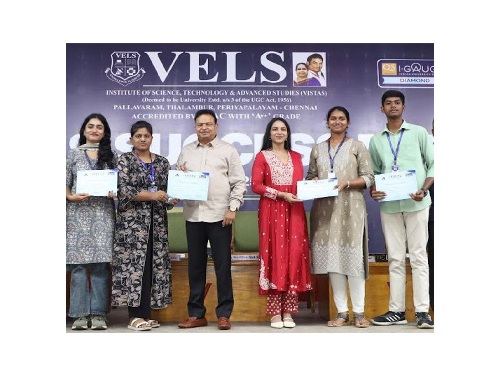 Over 5,000 Students Benefit from Scholarships at Vels University