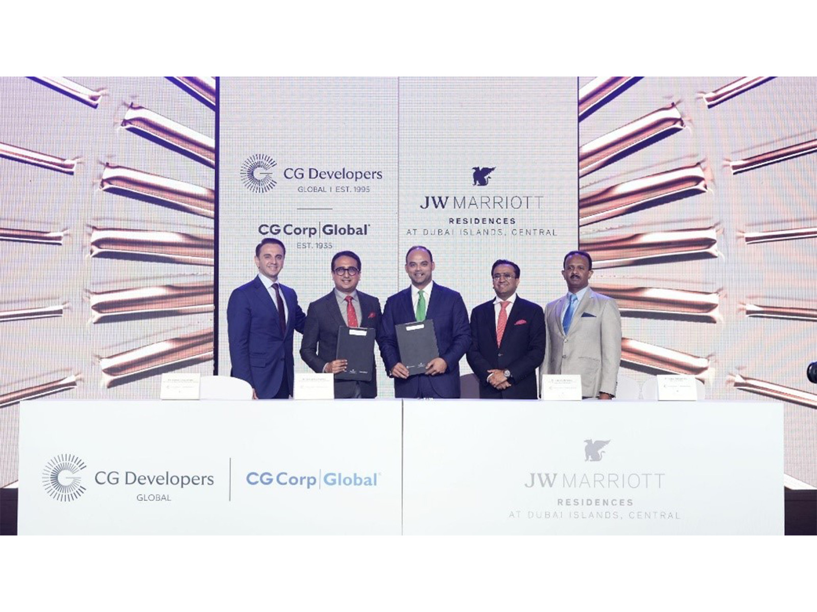 CG Developers Global announces signing with Marriott International and the launch of the first ...