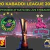 PKL 2025 live streaming: October 5 match list, timings, telecast details | Pro Kabaddi League ...
