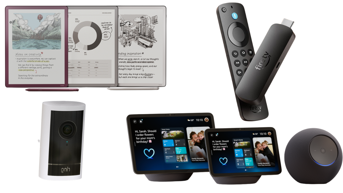 Amazon unveils Echo devices designed for Alexa+, Kindle Scribe, and more | Tech News - Business ...