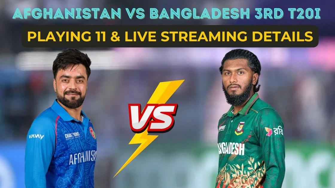 Afghanistan vs Bangladesh 3rd T20 live match time and streaming details ...