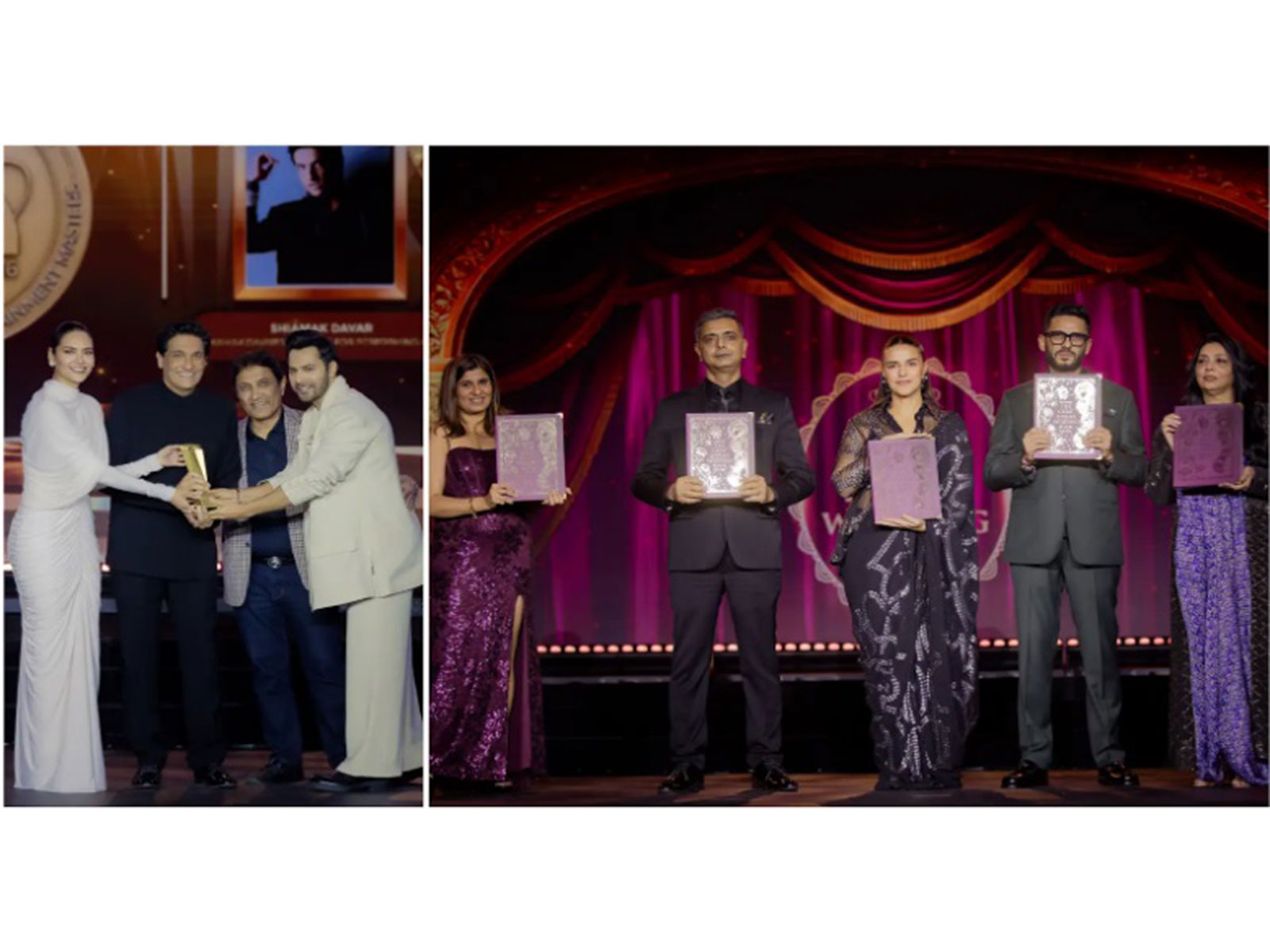 Varun Dhawan, Neha Dhupia & Esha Gupta Honoured India's Best Wedding ...