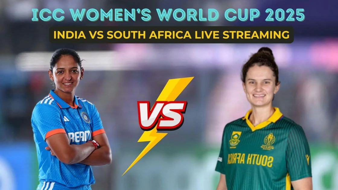 ICC Women's World Cup 2025: IND-W vs SA-W playing 11, live streaming ...
