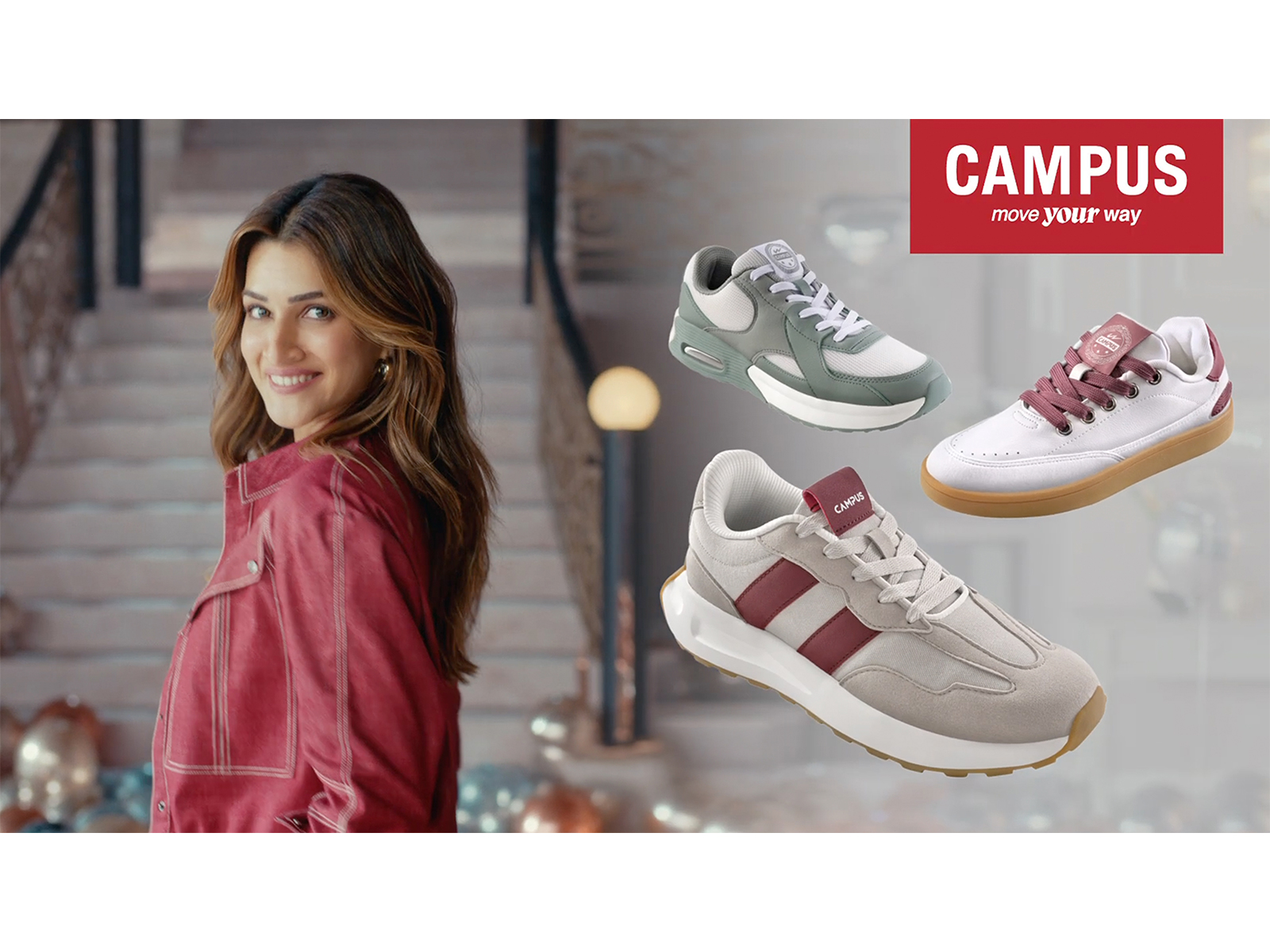 Kriti Sanon Breaks Through Labels in Campus Shoes' New 'You Go, Girl!' Campaign